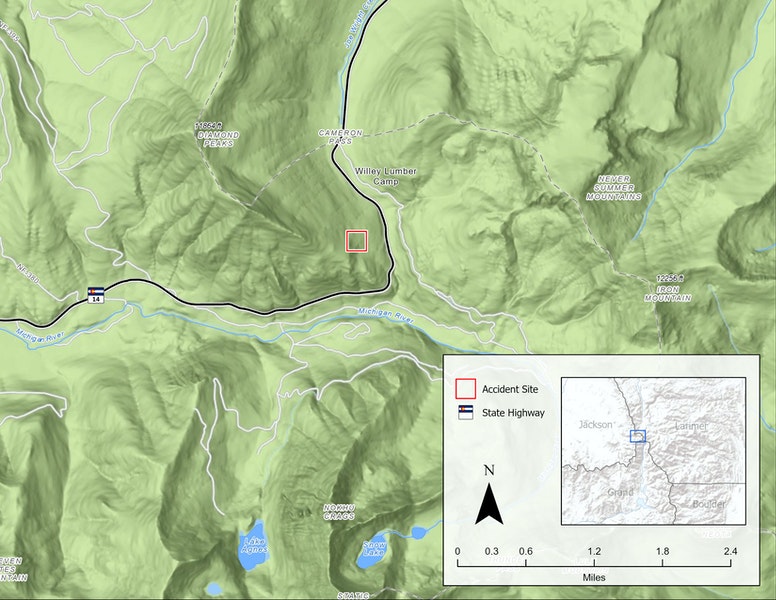 Avalanche Incident (CSAC) - Colorado, December 24, 2021