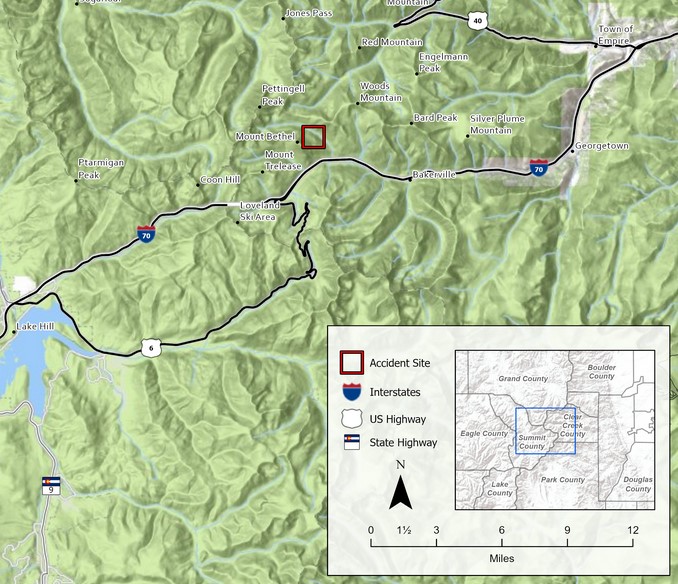 Avalanche Incident (CSAC) - Colorado, April 9, 2024